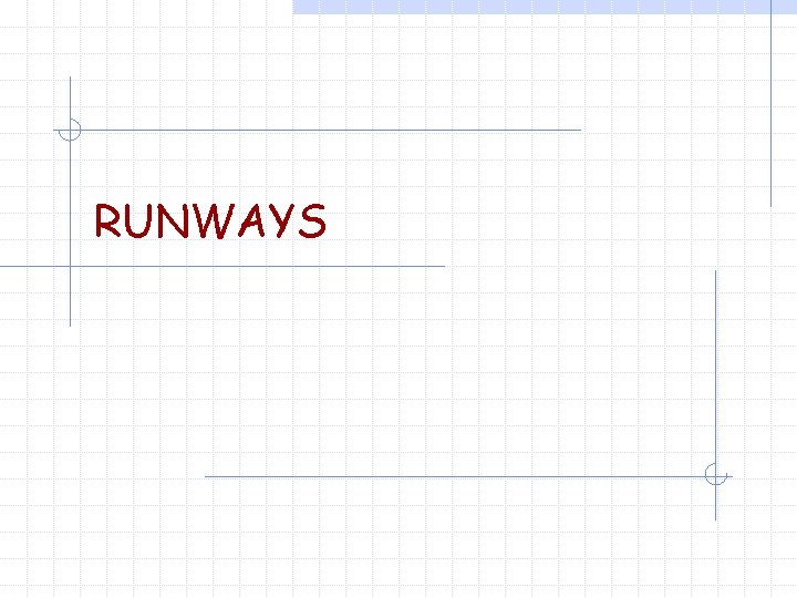 RUNWAYS Runway Length Requirements w Governmental regulations w