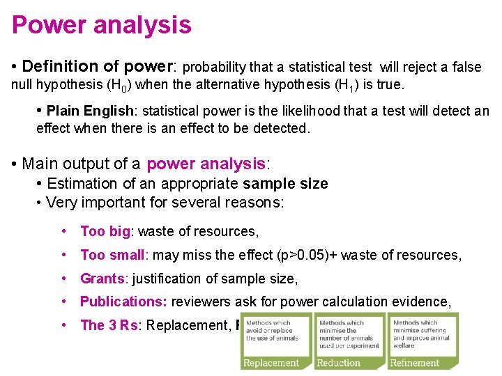 Sample size estimation v 2018 02 Outline Definition