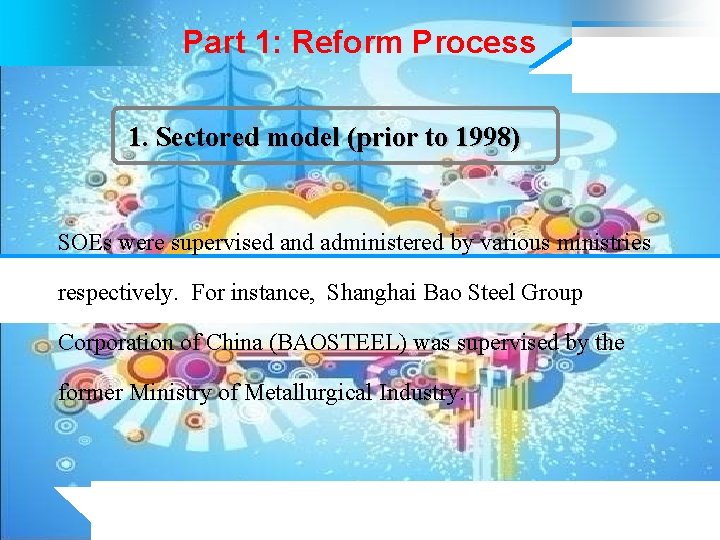 Structure and Principles of SOE Governance Peng Huagang