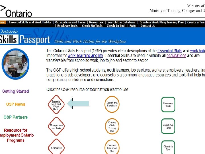 Essential Skills and the Ontario Skills Passport http