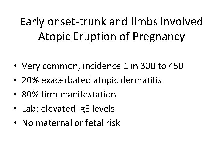 Pruritus in Pregnancy Carol Mendez MD Albert Einstein