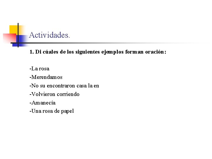 LA ESTRUCTURACIN DEL LENGUAJE Hoja de estudio adaptada