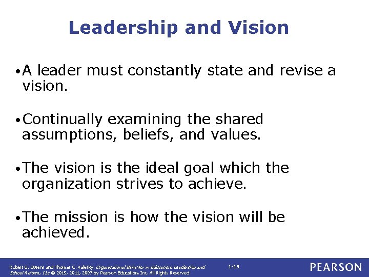 CHAPTER 1 Organizational and Critical Theory Organizational Behavior