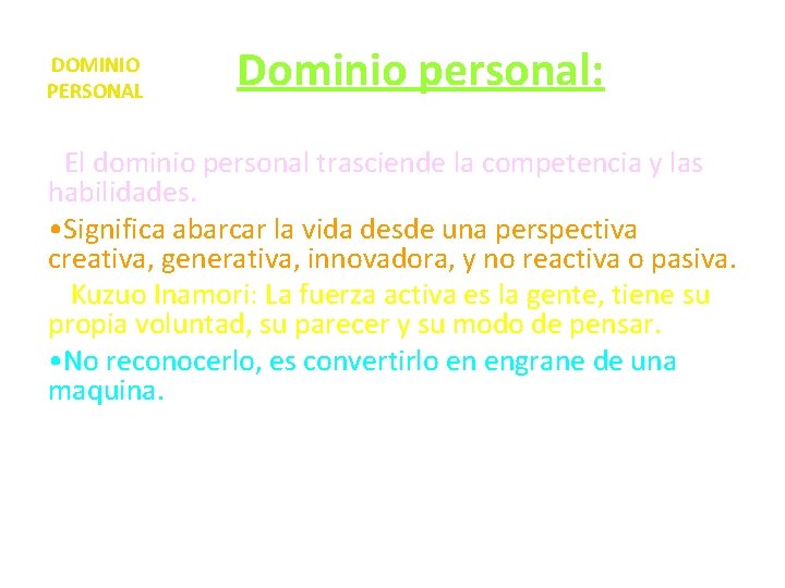 COMPORTAMIENTO ORGANIZACIONAL LA QUINTA LA QUINTA DISCIPLINA El