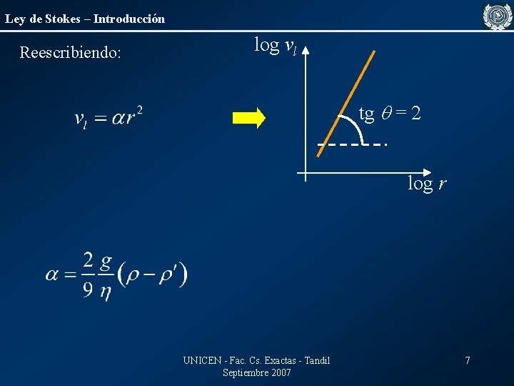 Viscosidad y Ley de Stokes Experiencia de Laboratorio