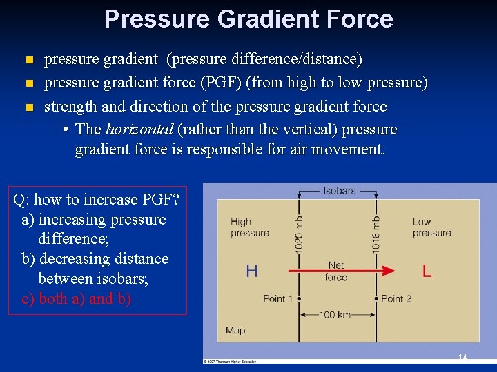 Chapter 6 Air Pressure and Winds n n
