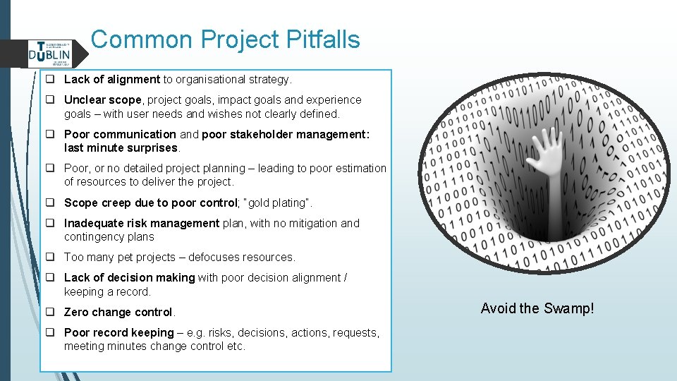 Project Management Overview How Project Management Principles can