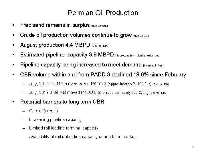 Oil Industry Segment Update Kent Avery PBF Energy