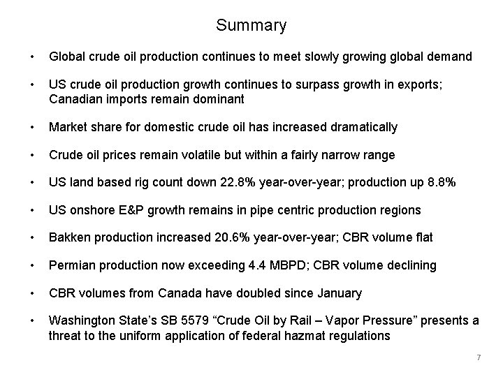 Oil Industry Segment Update Kent Avery PBF Energy