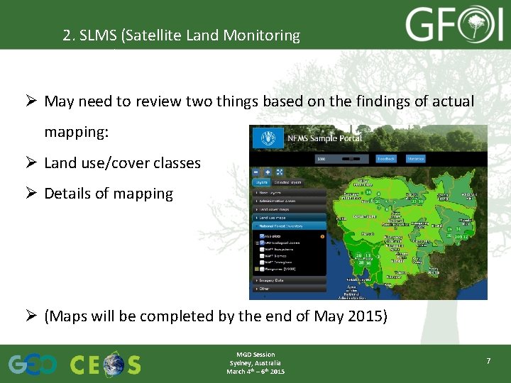 Guidance for Implementation of National Forests Monitoring Systems