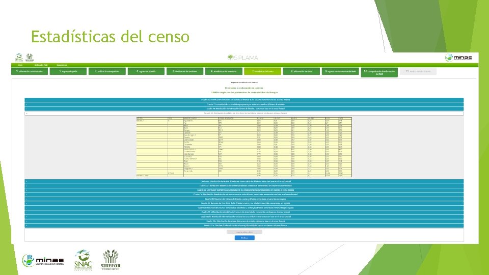 Sistema de Informacin para Planes de Manejo Forestal