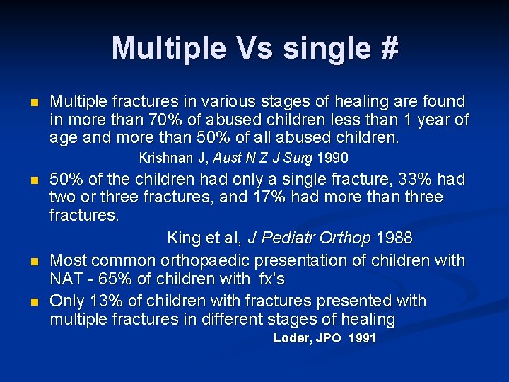 Orthopaedic Aspects of Child Abuse NAT Abdulaziz Alomar