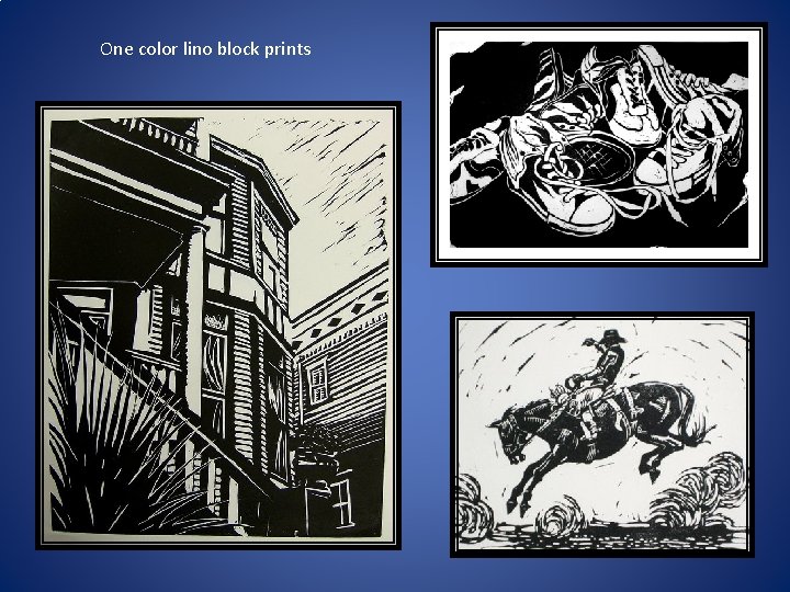 Linoleum Block Printing The first relief prints can