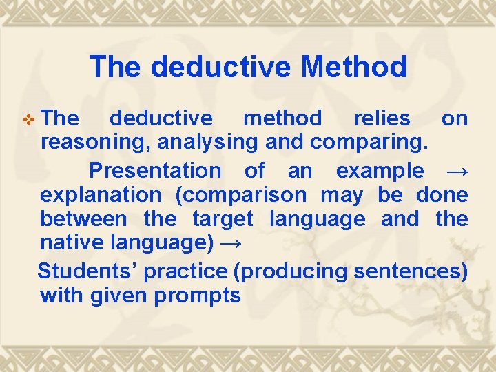 Teaching Grammar Prepared by Dr Adel Abdulkhaliq Teaching