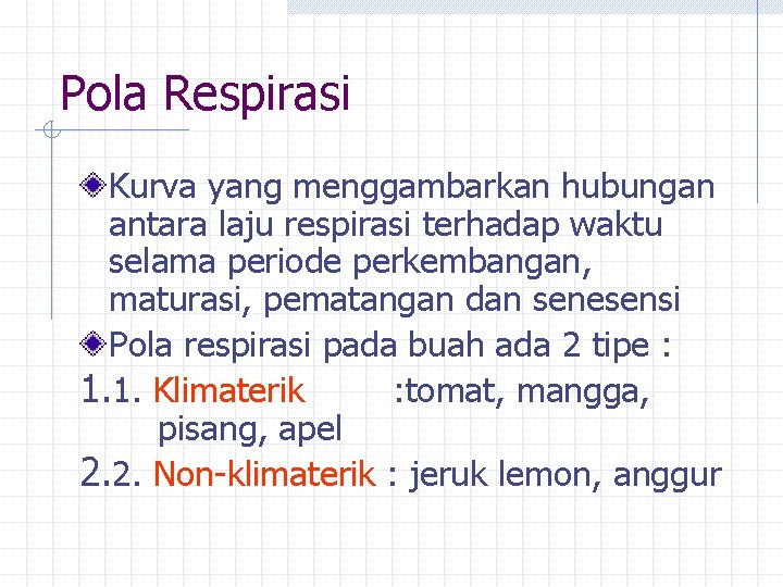 BAB II Perubahan Biokimia Pada Sayuran dan Buahbuahan