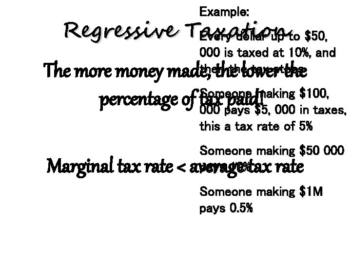 Market Failure Types of Taxes Samantha MartinBird Types