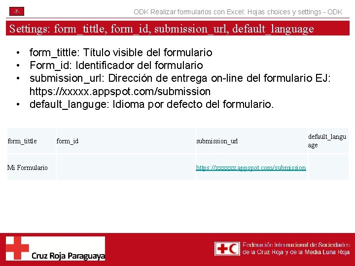 ODK Realizar formularios con Excel Hojas choices y
