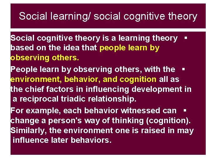 Behavior Change Theories AbdulMonaf AlJadiry MD FRCPsych Professor