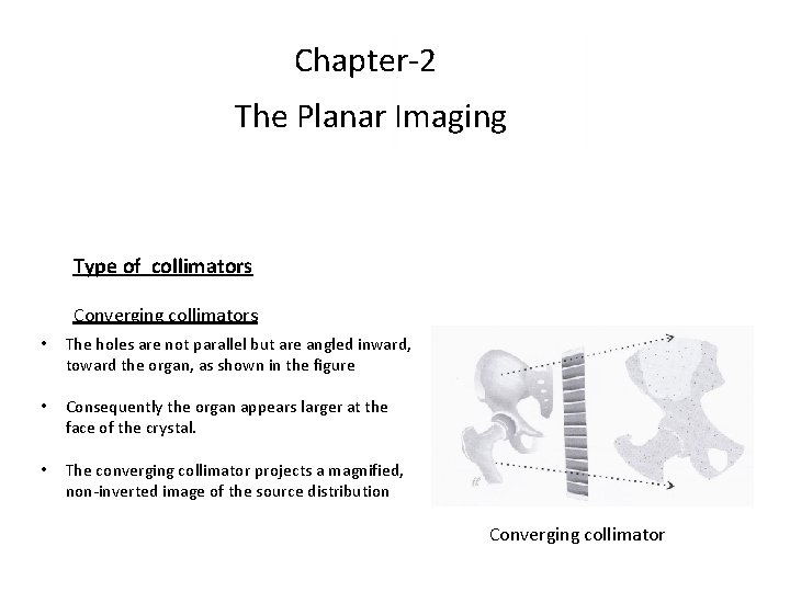 Chapter2 The Planar Imaging Important points in chapter