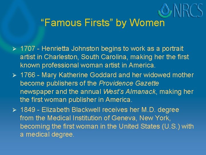 Womens History Month Sara Fredrickson Federal Womens Program