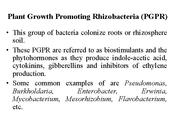 WELCOME COURSE SEMINAR ON RESPONSE OF BIOFERTILIZER IN