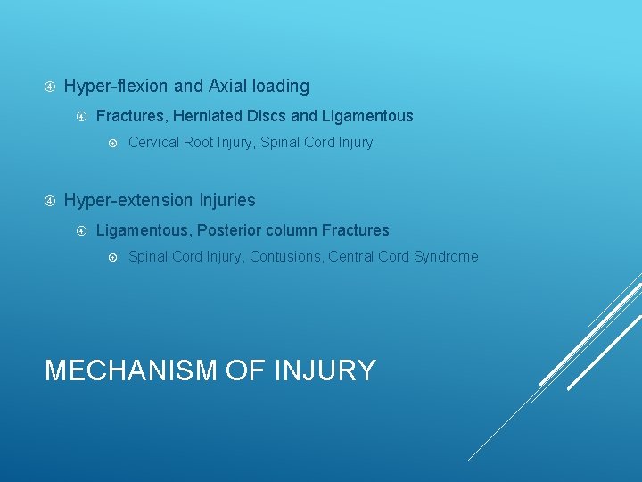 ACUTE CERVICAL INJURIES IN FOOTBALL Mark A Giovanini