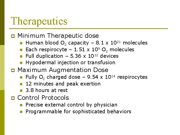 Respirocytes A Mechanical Artificial Red Cell Exploratory Design