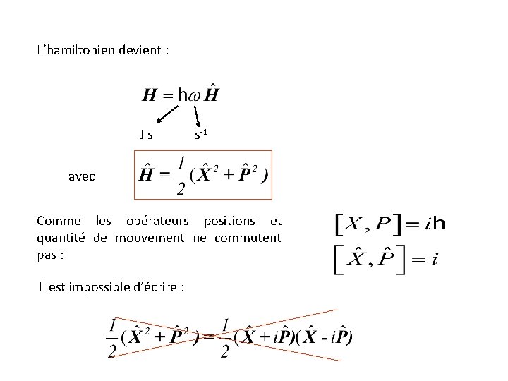 Cours Mcanique Quantique Loscillateur Harmonique Amphi 7 Ahmed