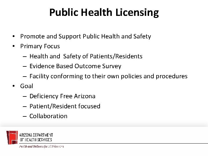 Approval of Physical Plant Codes and Standards Presenting