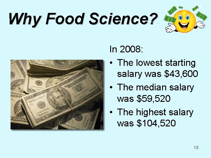 Food Science Technology Presentation prepared by Alice F