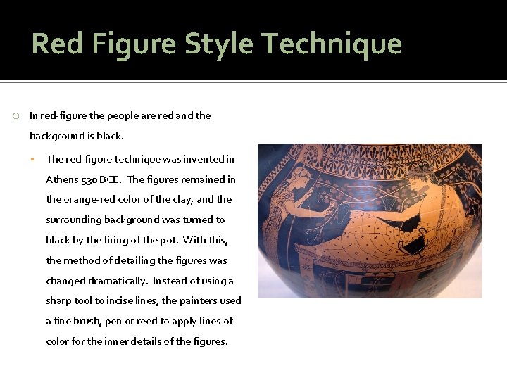 Greek Art ThinkPairShare What are characteristics that make