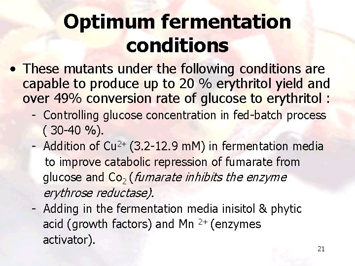 Sugar alcohols An overview of manufacturing as a