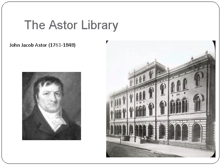 THE NEW YORK PUBLIC LIBRARY By James Sherman