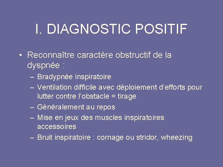 Dyspne larynge de lenfant items 193 198 ECN