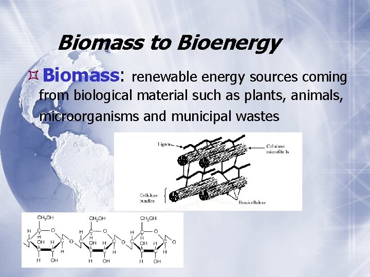 Bioenergy from Agricultural Wastes Ann D Christy Ph