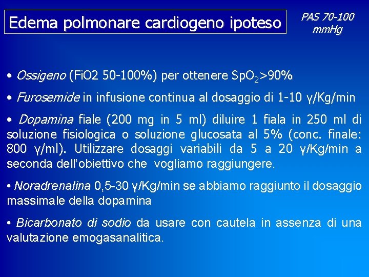 Edema polmonare Grave condizione clinica caratterizzata dallaumento ...