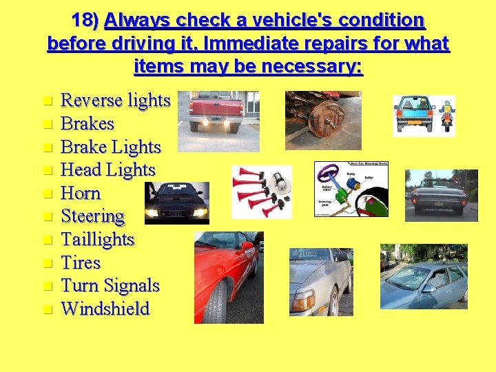 Chapter 3 Driver Safety Rules 1 The New