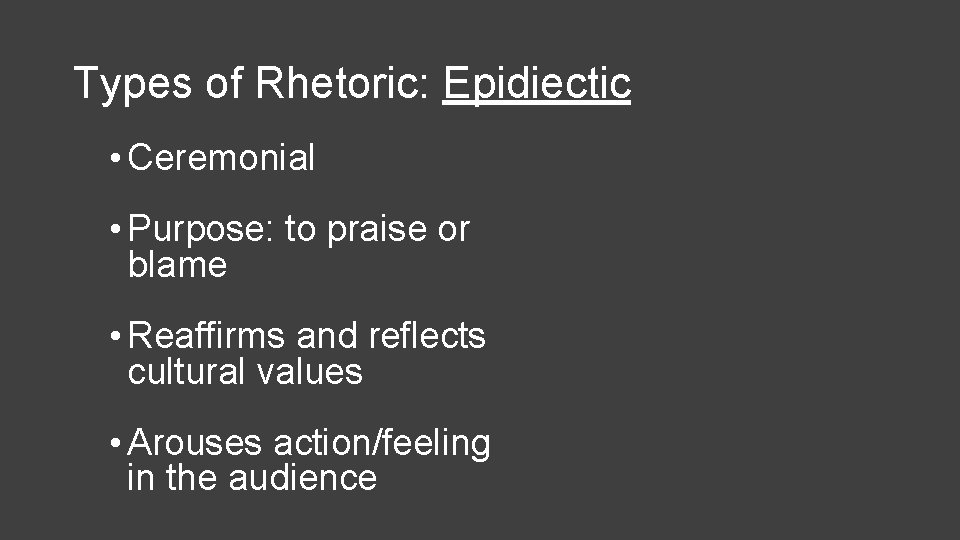 RHETORICAL COMMUNICATION CHAPTER 12 What is rhetoric The