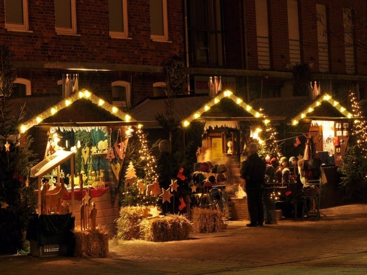 Mittwoch den siebten Dezember Thema Winterfeste in Deutschland