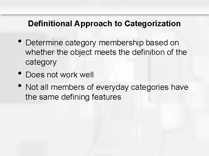 Chapter 9 Knowledge Some Questions to Consider Why