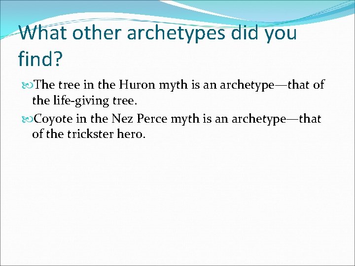 The Sky Tree Coyote Finishes His Work Myths