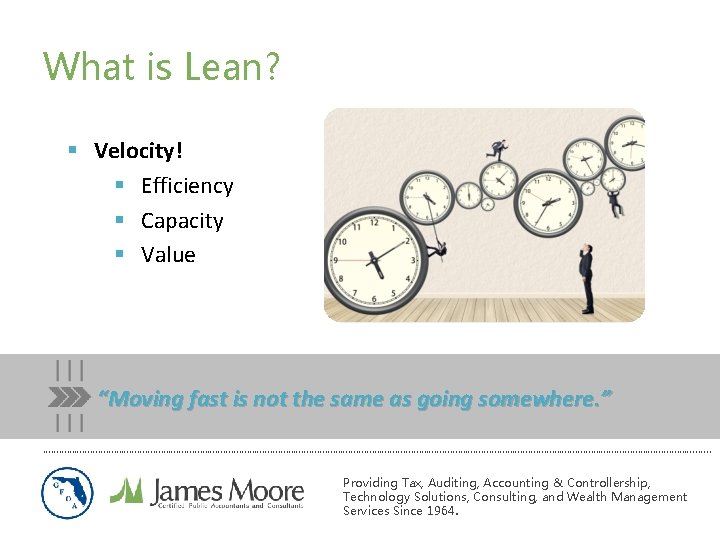 Lean Today to Change Tomorrow Successfully Implementing Lean