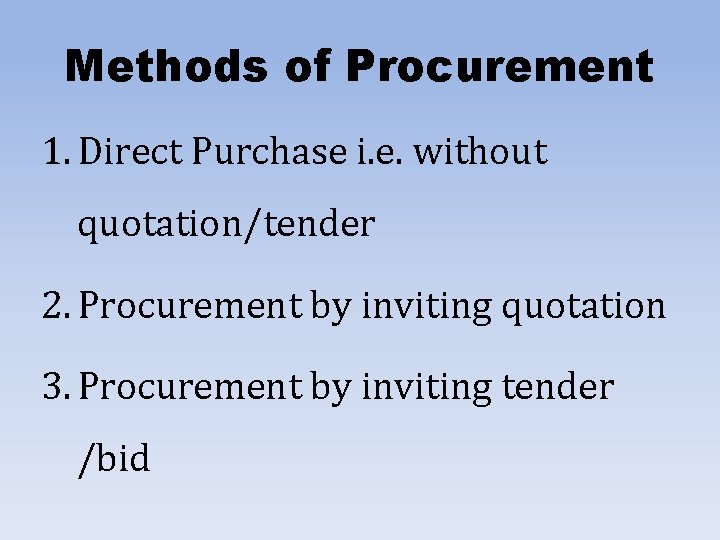 Public Procurement Government procurement also called public tendering