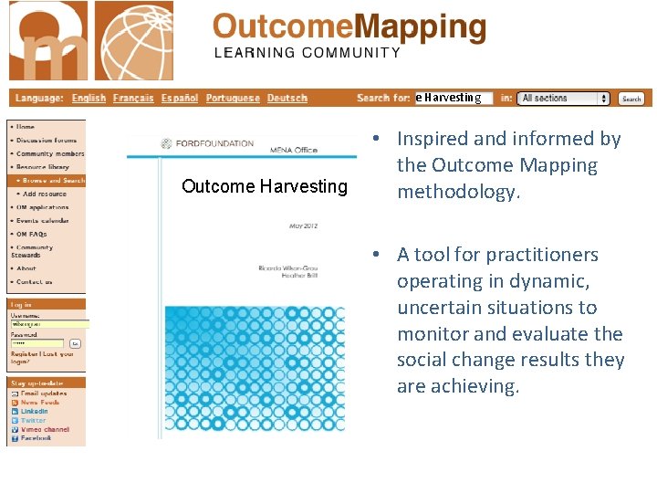 When and how can Outcome Harvesting be a
