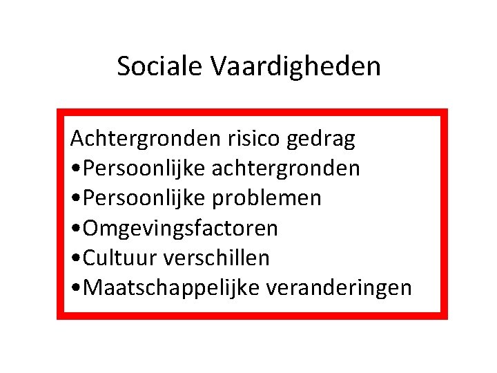 Sociale Hygine Les 3 Sociale Vaardigheden communicatie Info