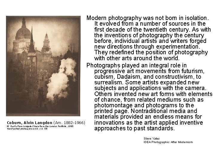 Exploring Modernist Themes in Photography A Brief History