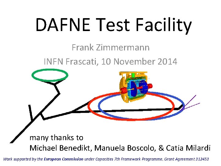 DAFNE Test Facility Frank Zimmermann INFN Frascati 10
