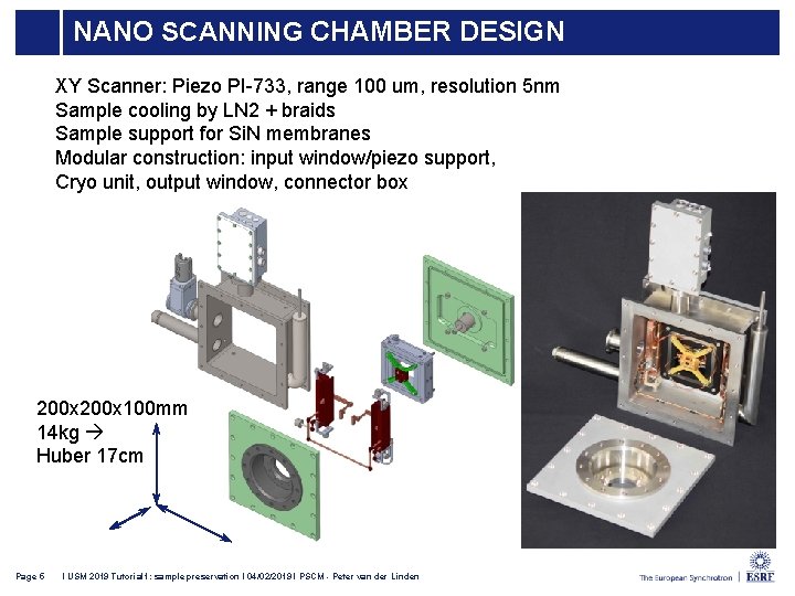 OVERVIEW Introduction Design of the cryo sample stage
