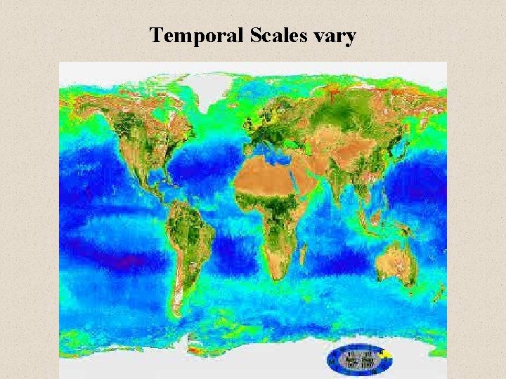 Scales of importance from global to micro Temporal