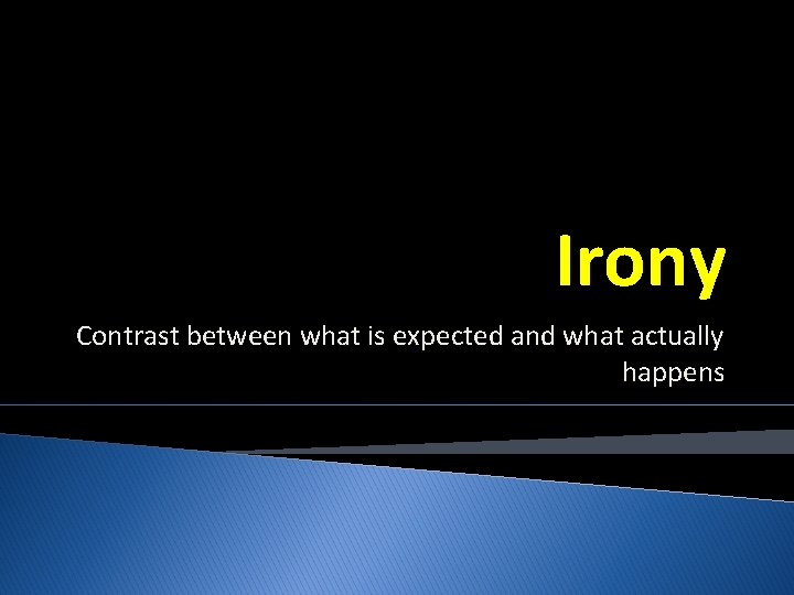 Literary Elements A Midsummer Nights Dream Irony Contrast